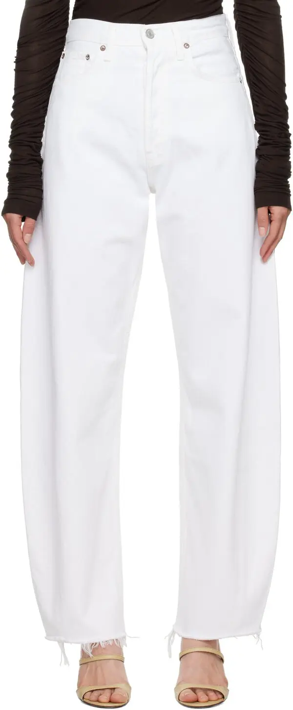 AGOLDE High-waist Wide-leg Jeans