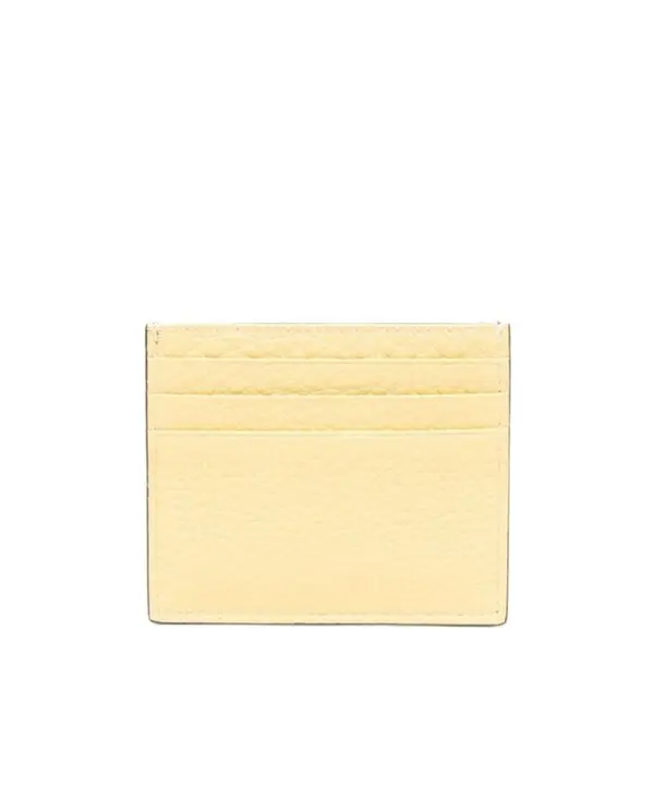 Fendi Two-tone Leather Card Holder