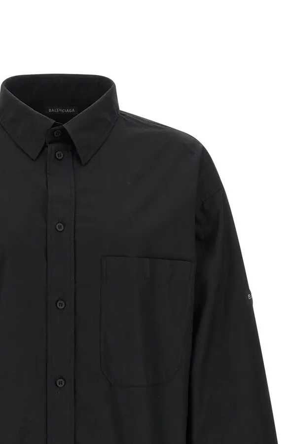 Balenciaga Long-sleeved Oversized Shirt