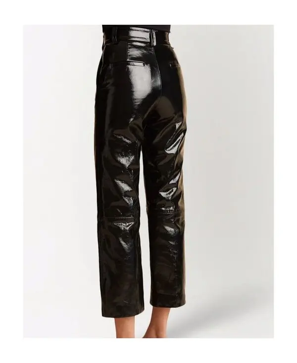 Khaite High-waisted Straight Leg Trousers
