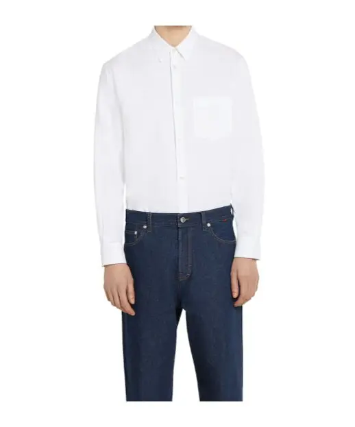 Gucci Oxford Cotton Shirt With Web