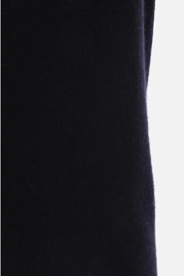 Saint Laurent Sleeveless Round Neck Tank Top With Logo - Black