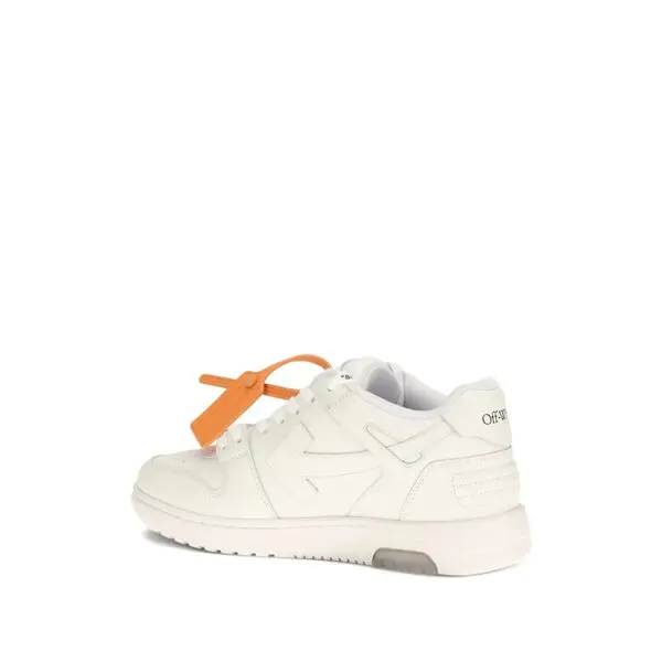 Off-White Lace-up Low-top Casual Sneakers - White