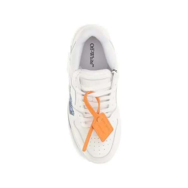 Off-White Lace-up Low-top Casual Sneakers - White