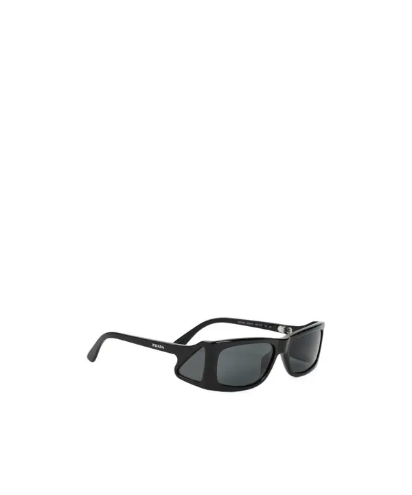 Prada Full Frame Sunglasses With Tinted Lenses - Black