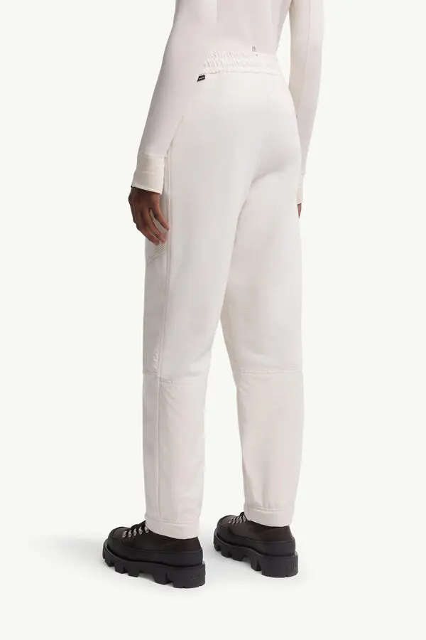 Moncler Polartec Drawstring Track Pants - Beige