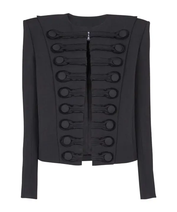 Balmain Grain De Poudre Spencer Jacket
