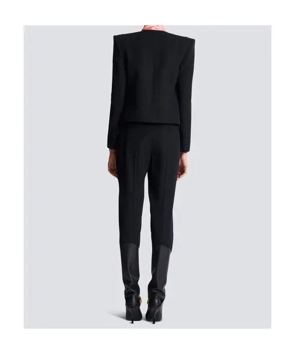 Balmain Grain De Poudre Spencer Jacket
