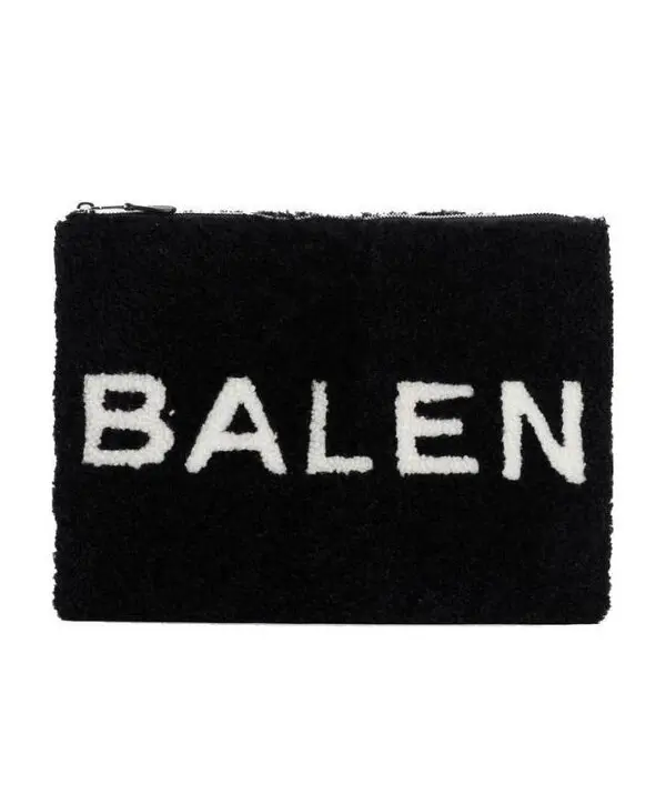 Balenciaga Logo Printed Pouch