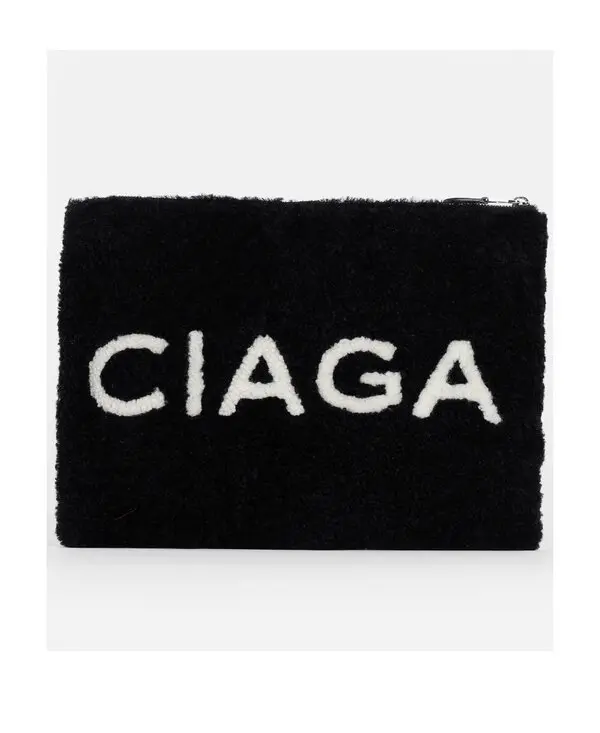 Balenciaga Logo Printed Pouch