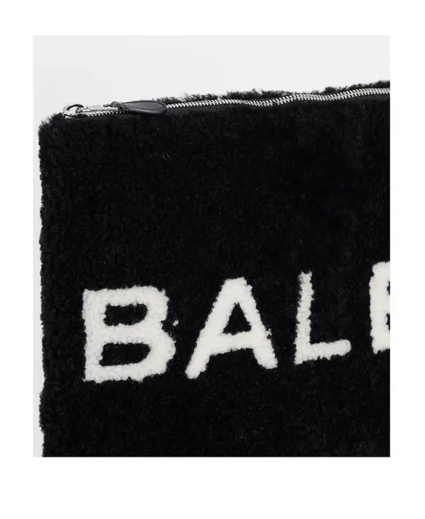 Balenciaga Logo Printed Pouch