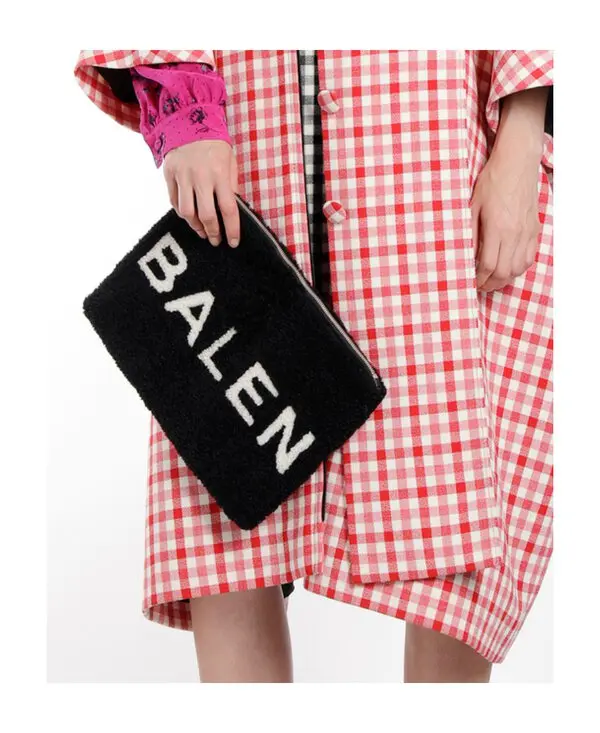 Balenciaga Logo Printed Pouch
