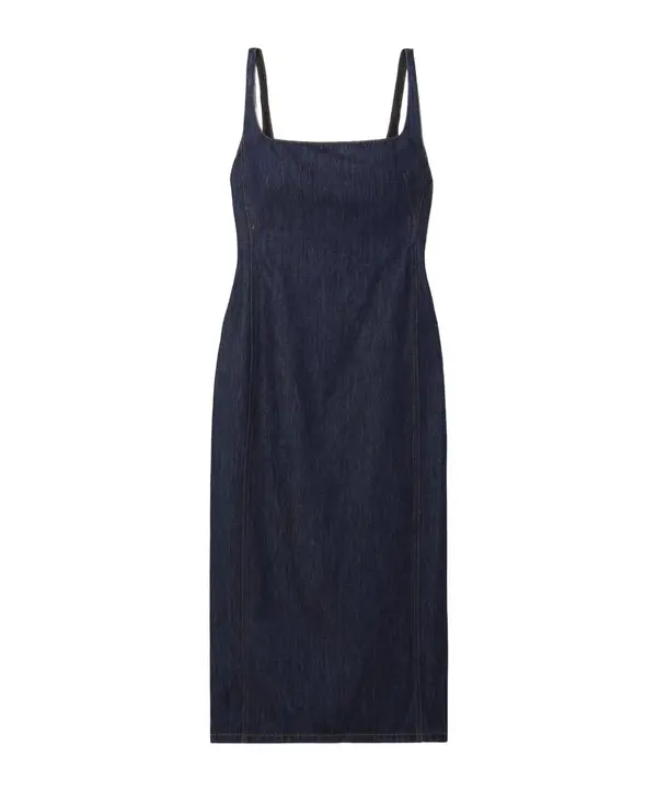 Dries Van Noten Denim Midi Dress