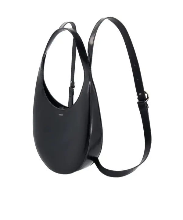 Coperni Swipe Leather Backpack - Black