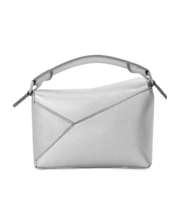 Loewe Mini Puzzle Bag - Silver