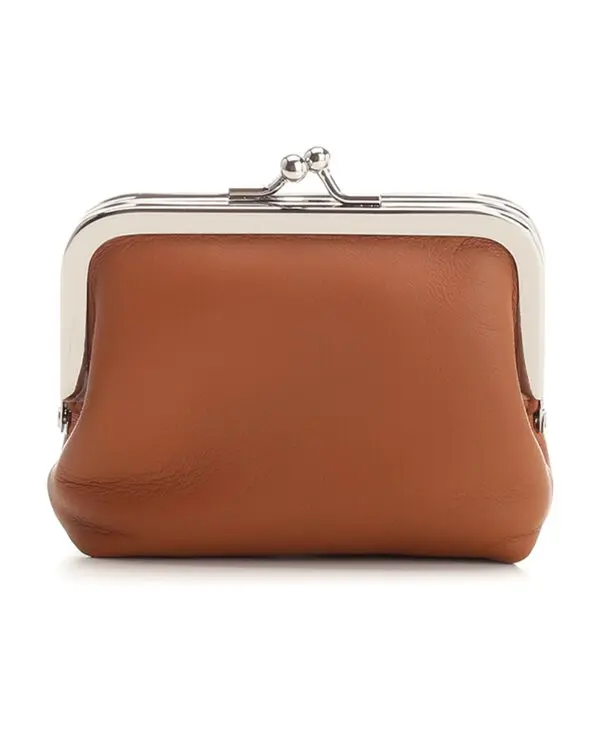 VIVIENNE WESTWOOD Orb-plaque Leather Coin Purse
