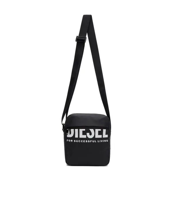 DIESEL® Logo Print Messenger Bag