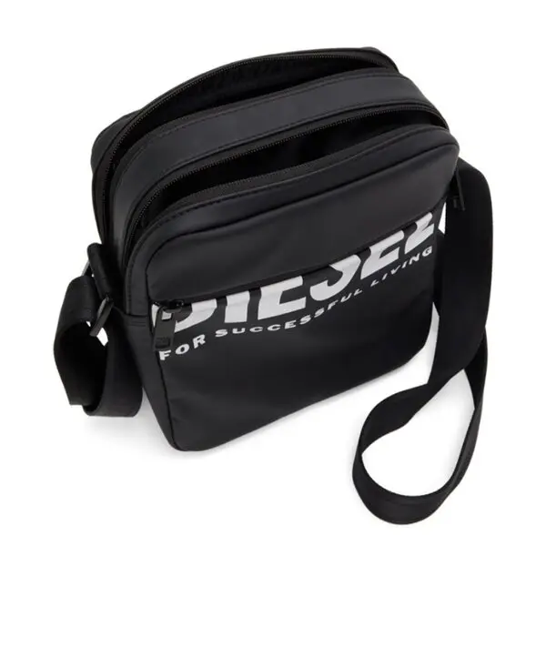 DIESEL® Logo Print Messenger Bag