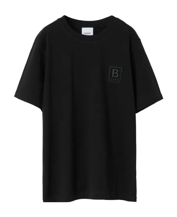 Burberry Letter Pattern T-shirt