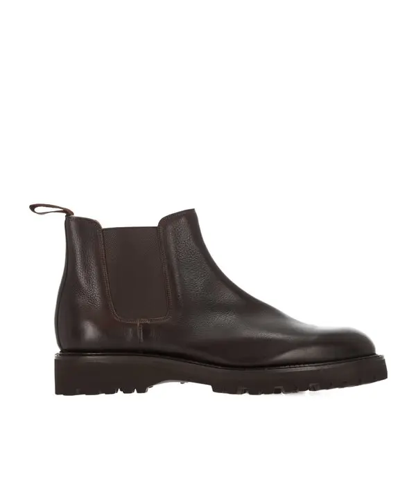 John Lobb Round Toe Chelsea Boots