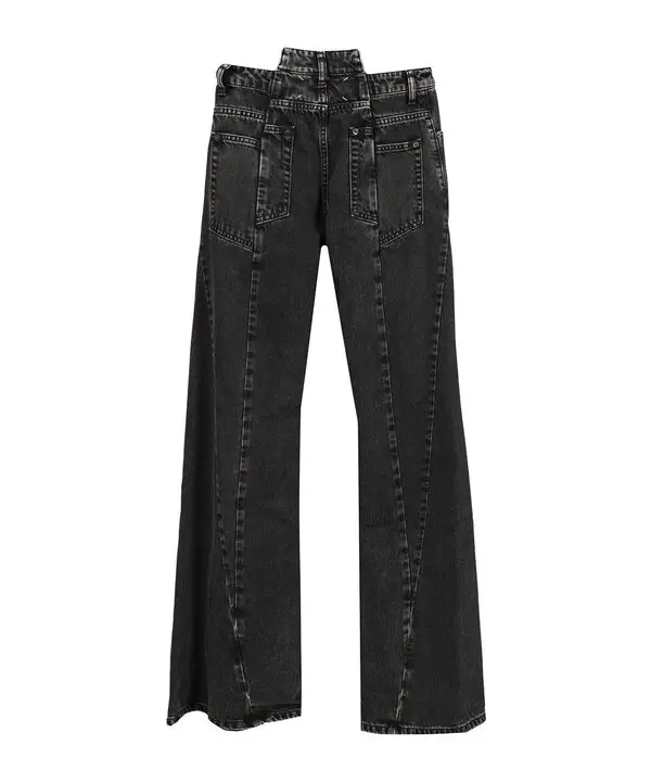 MAISON MARGIELA Belt Loop Jeans - Black