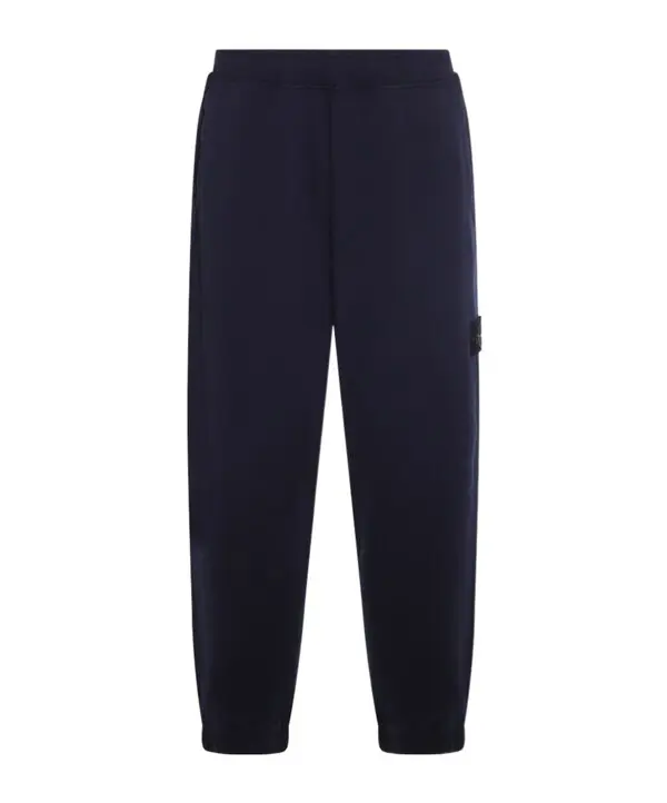 Stone Island Elastic Waist Sweatpants - Blue