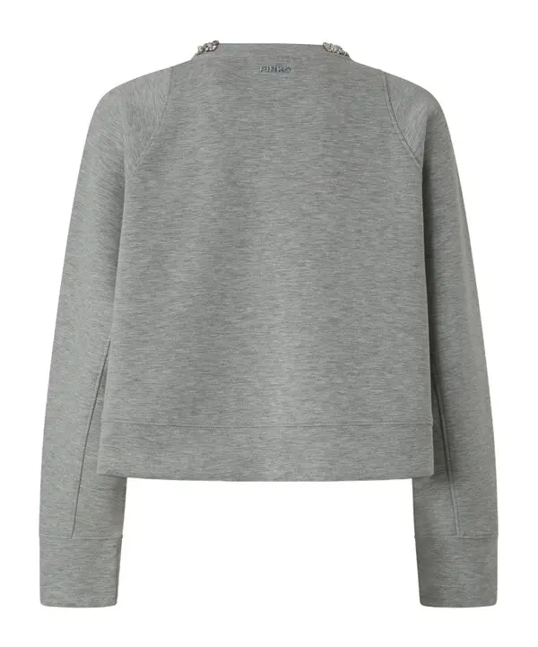 Pinko Embellished Crewneck Sweatshirt
