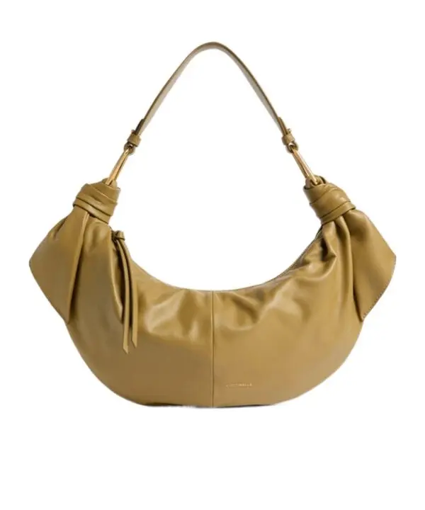 COCCINELLE Furoshik Knotted Medium Shoulder Bag - Green
