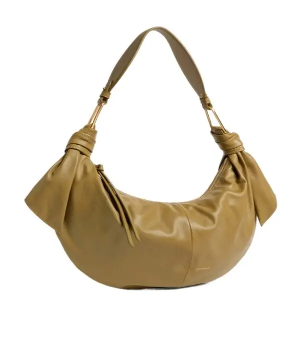COCCINELLE Furoshik Knotted Medium Shoulder Bag - Green