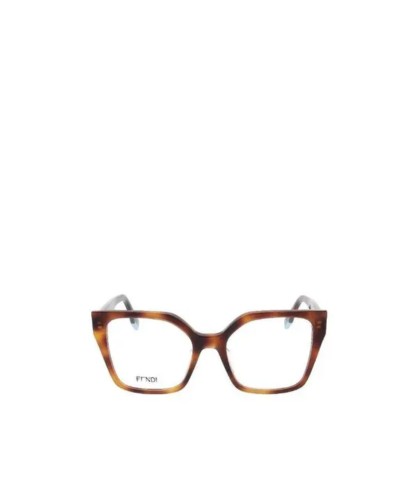Fendi Square Frame Eyewear - Multicolor
