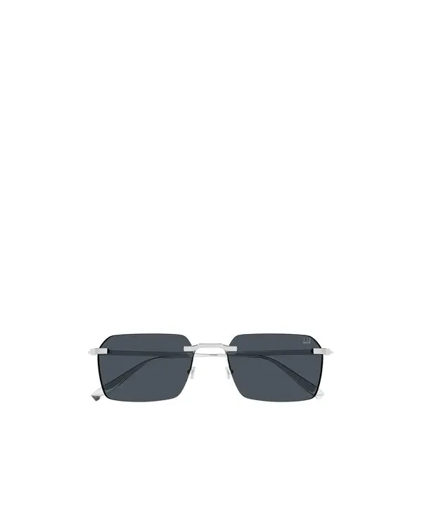 Dunhill Rectangular Rimless Sunglasses - Black