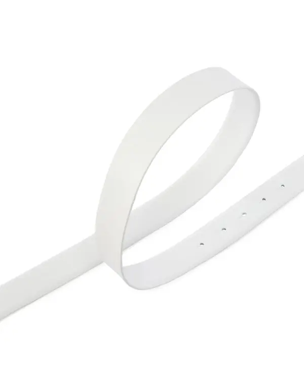Pinko Logo Detailed Buckled Belt - White