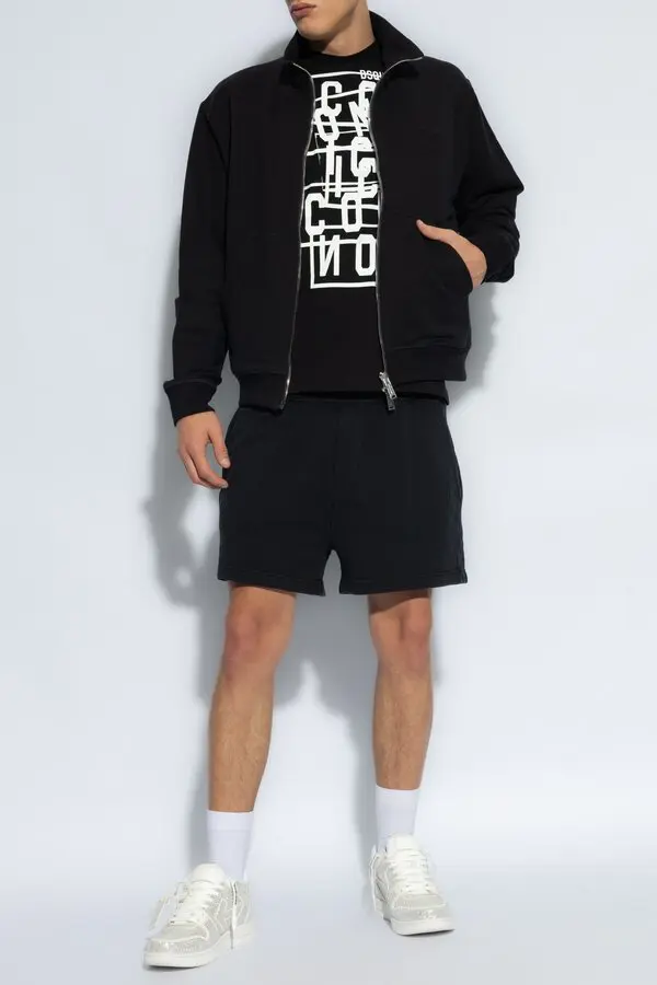Dsquared2 Logo Print Track Shorts