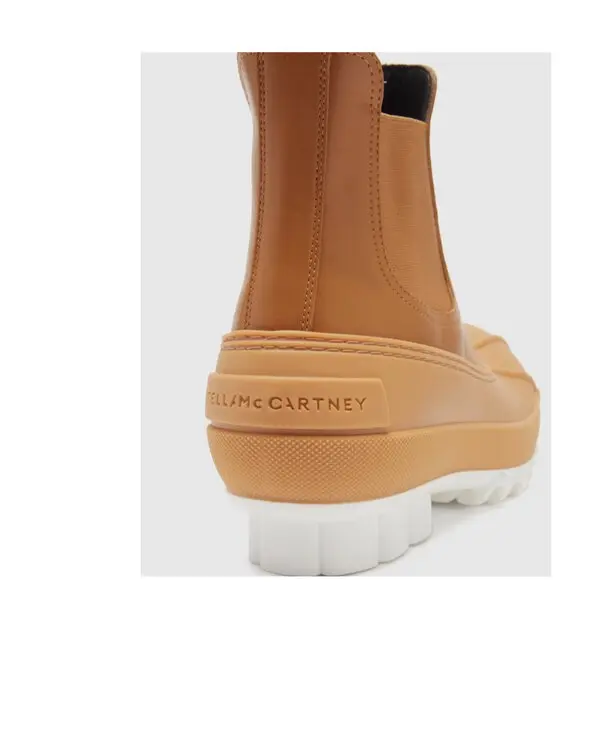 Stella McCartney Duck City Chelsea Boots - Nude