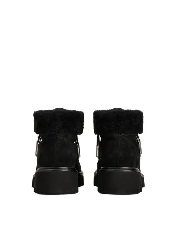 ROGER VIVIER Viv" Rangers Truck Booties - Black