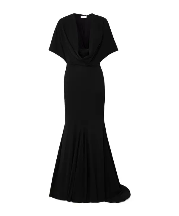 Magda Butrym Hooded Gown - Black