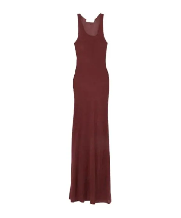 AYA MUSE Round Neck Sleeveless Maxi Dress