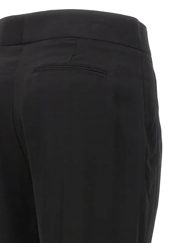 TOM FORD Metal Bar Detailed Straight-leg Pants