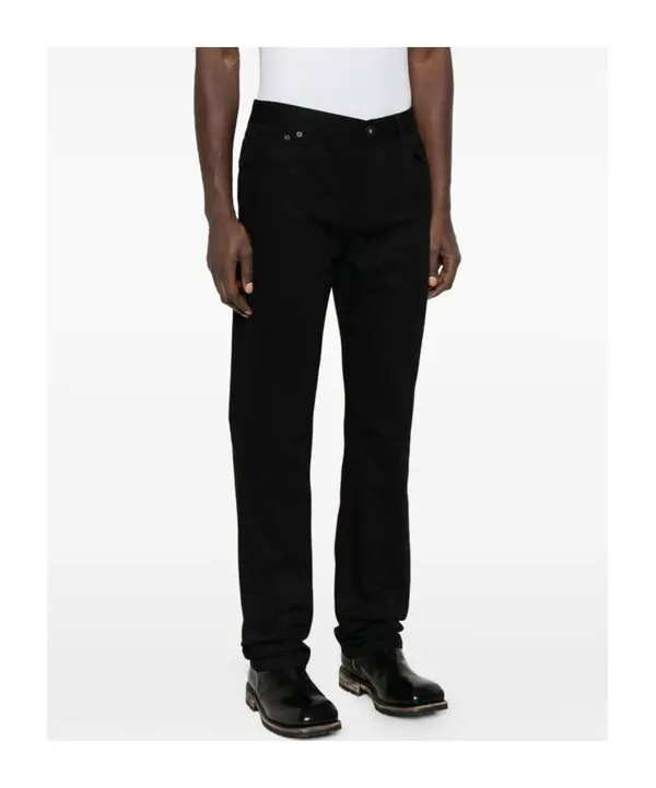 Alexander McQueen Straight-leg Slim Jeans - Black