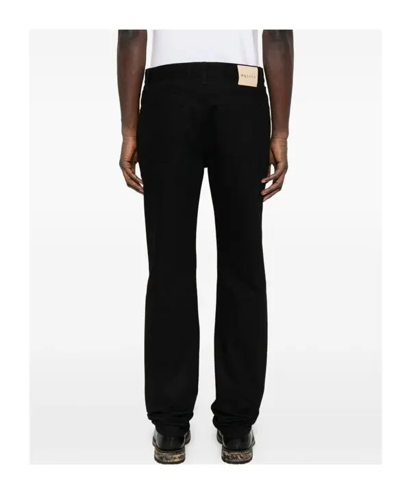 Alexander McQueen Straight-leg Slim Jeans - Black