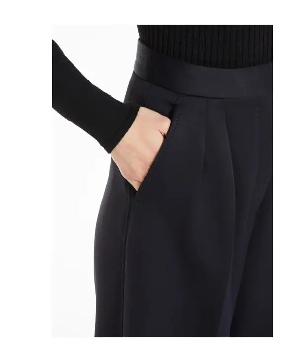 Max Mara Zinnia Pleated High Waist Wide Leg Pants