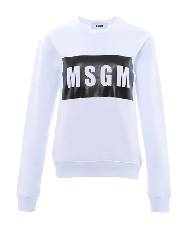 MSGM Logo Hoodie - Black