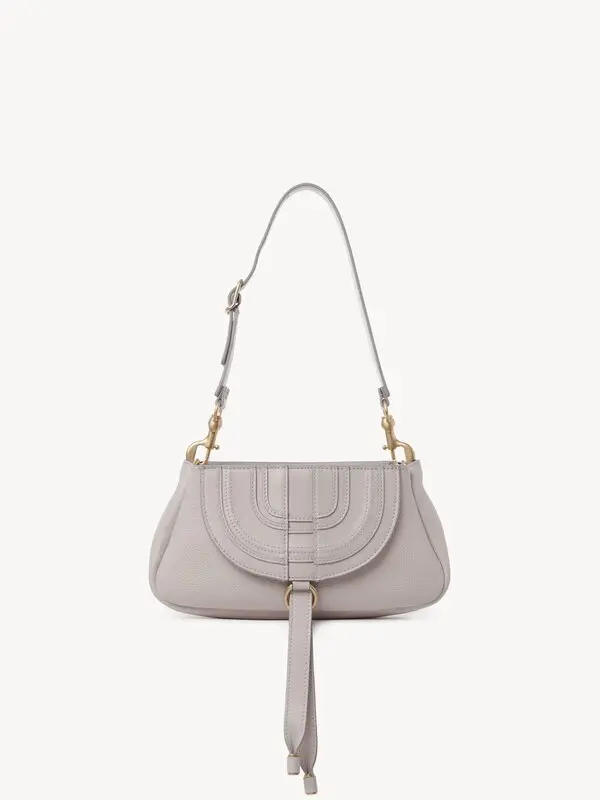 Chloé Marcie Shoulder Bag - Gray