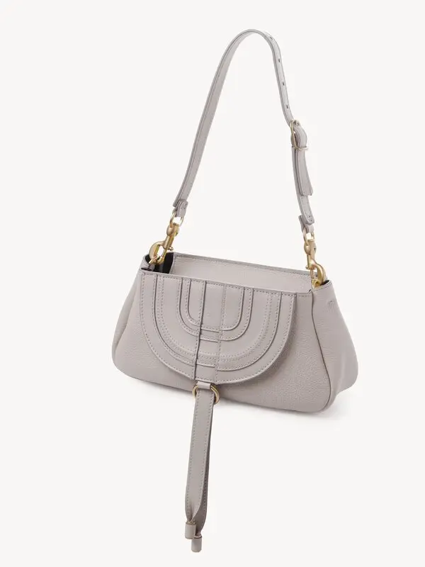 Chloé Marcie Shoulder Bag - Gray