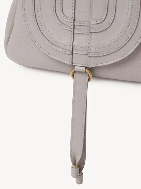 Chloé Marcie Shoulder Bag - Gray
