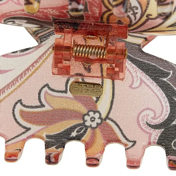 Etro Printed Claw Clip