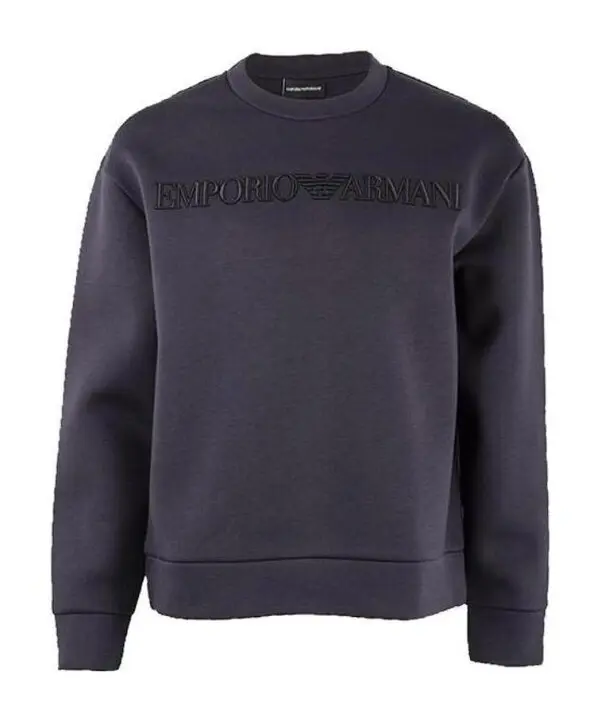 Emporio Armani Logo-embroidered Sweatshirt