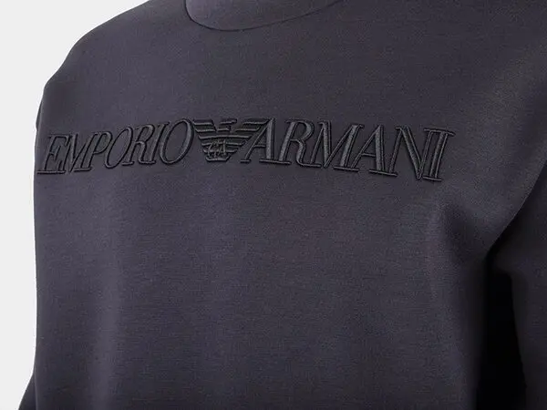 Emporio Armani Logo-embroidered Sweatshirt