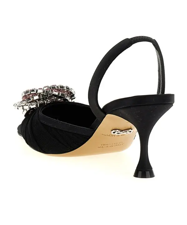 MACHMACH Mach & Mach Cosmic Slingback Pumps With Embellished Toe