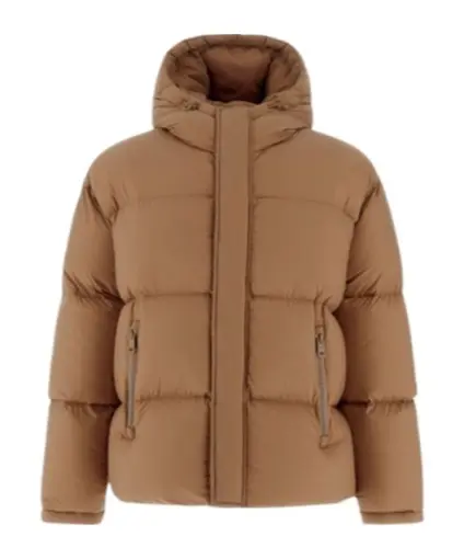 Herno Quilted Down Jacket With Detachable Hood - Brown
